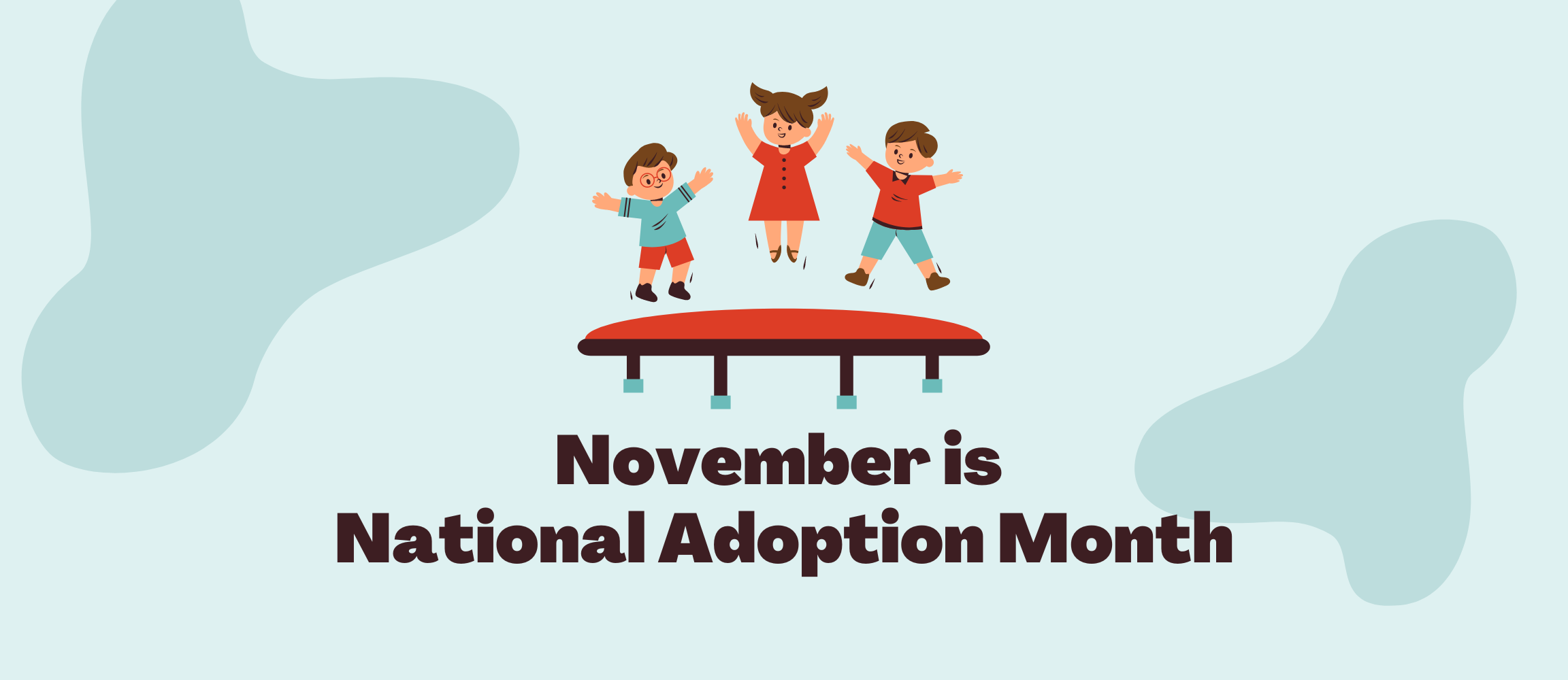 National Adoption Month - Case Worker Bailie Murty Jumps for Joy ...